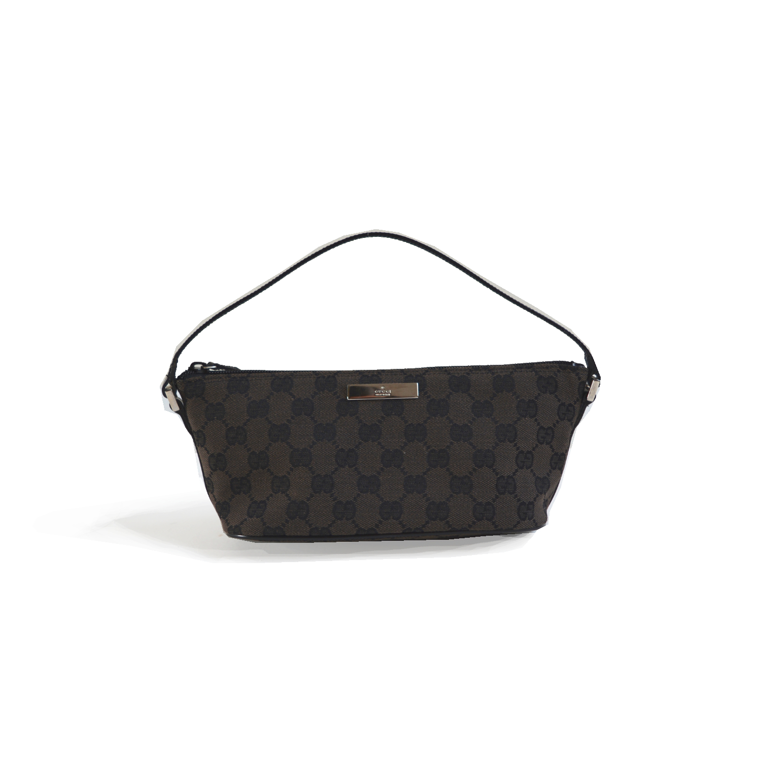 Gucci Monogram Mini Baguette Bag in Brown – Nitryl