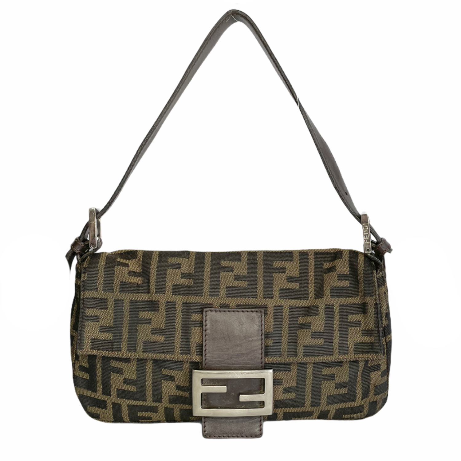 Fendi Monogram Baguette Shoulder Bag For Men | semashow.com