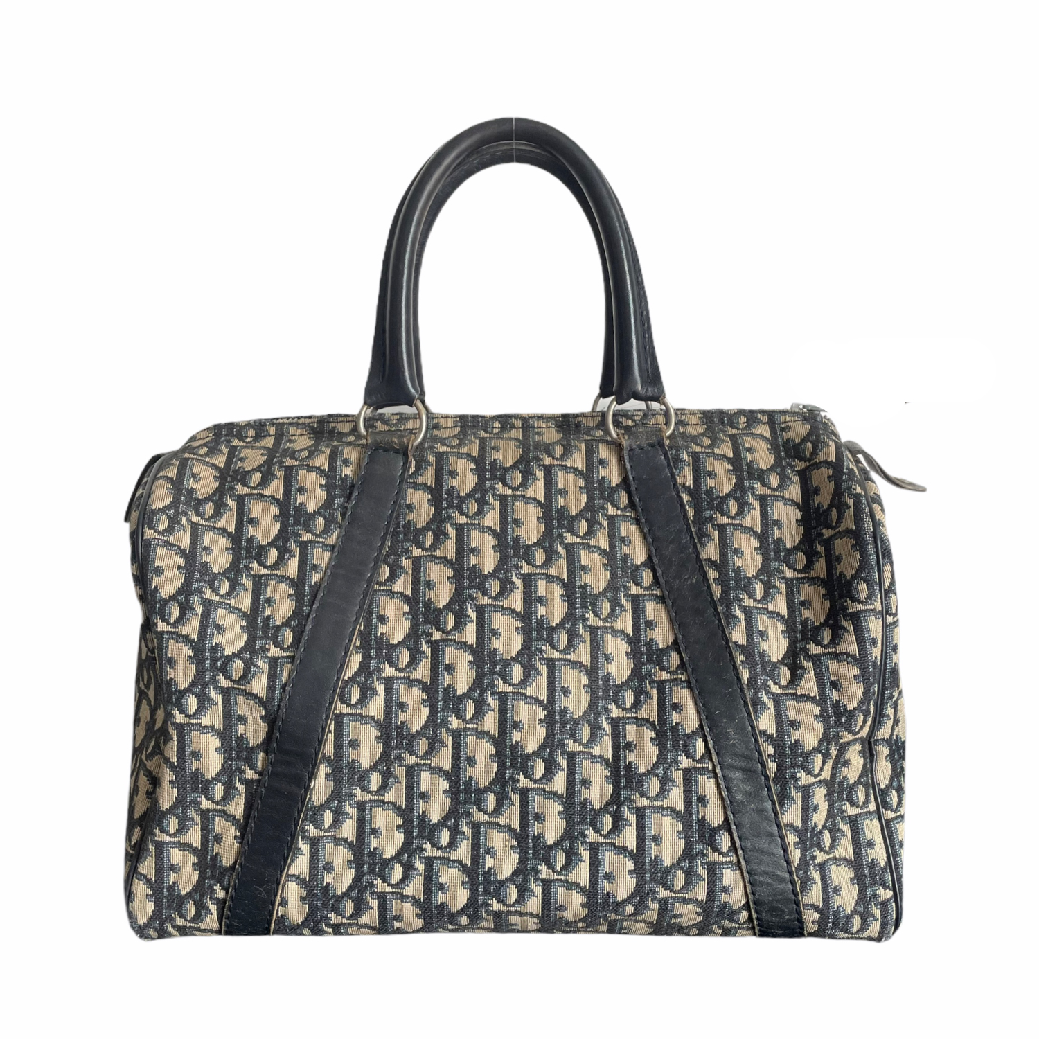 Dior Monogram Boston Bag in Navy – Nitryl
