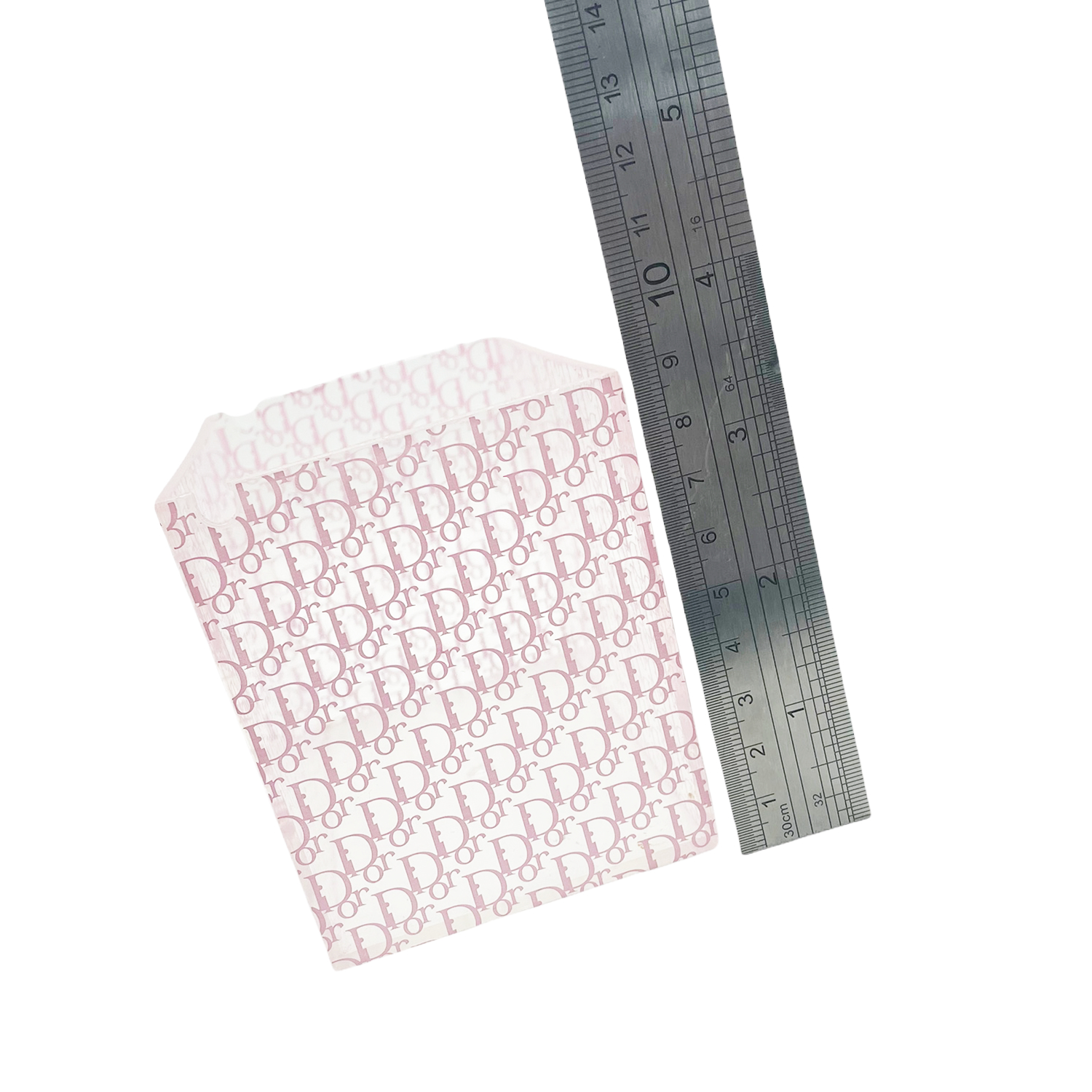 Dior Monogram Perspex Box in Baby Pink – Nitryl