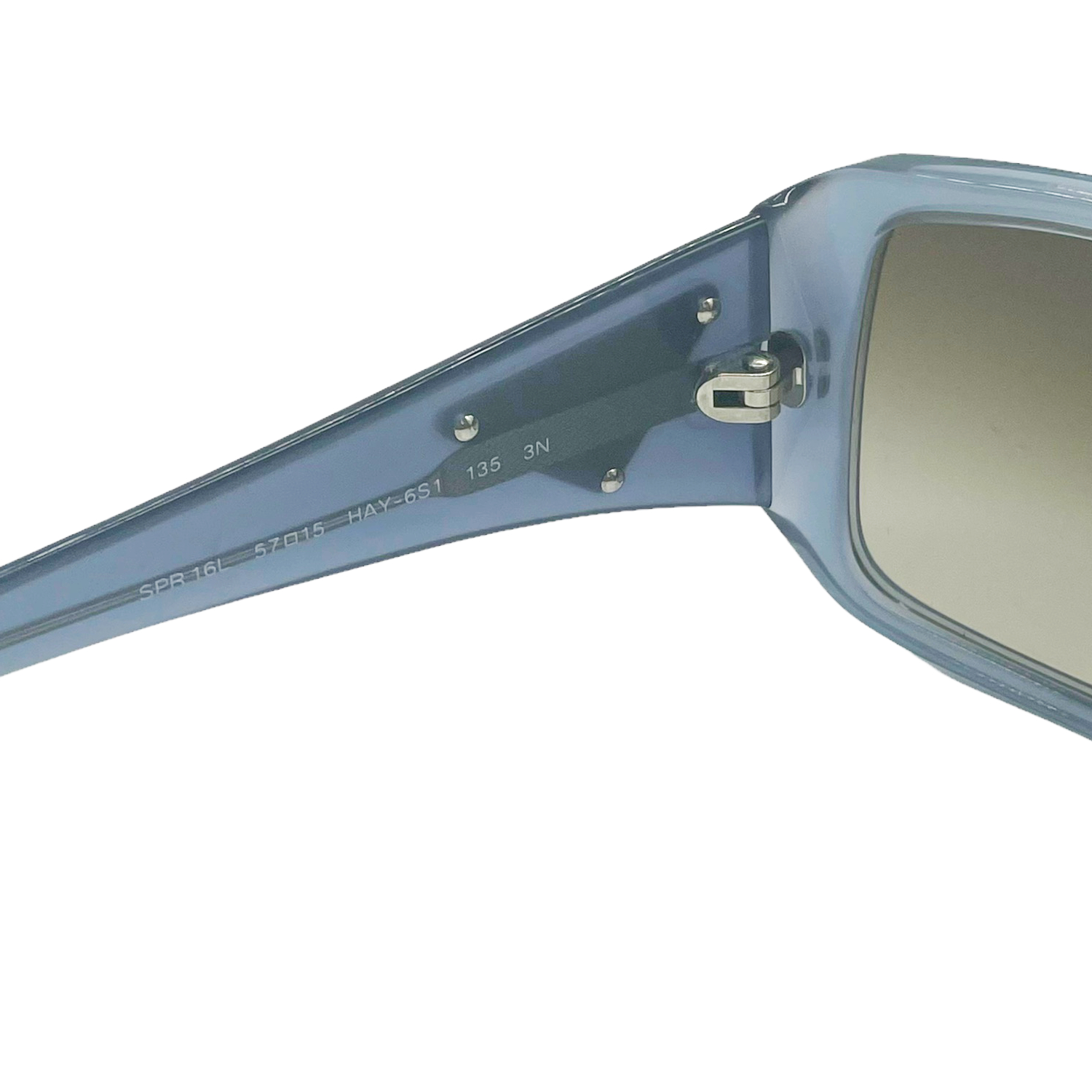 Prada Chunky Logo Sunglasses in Blue – Nitryl