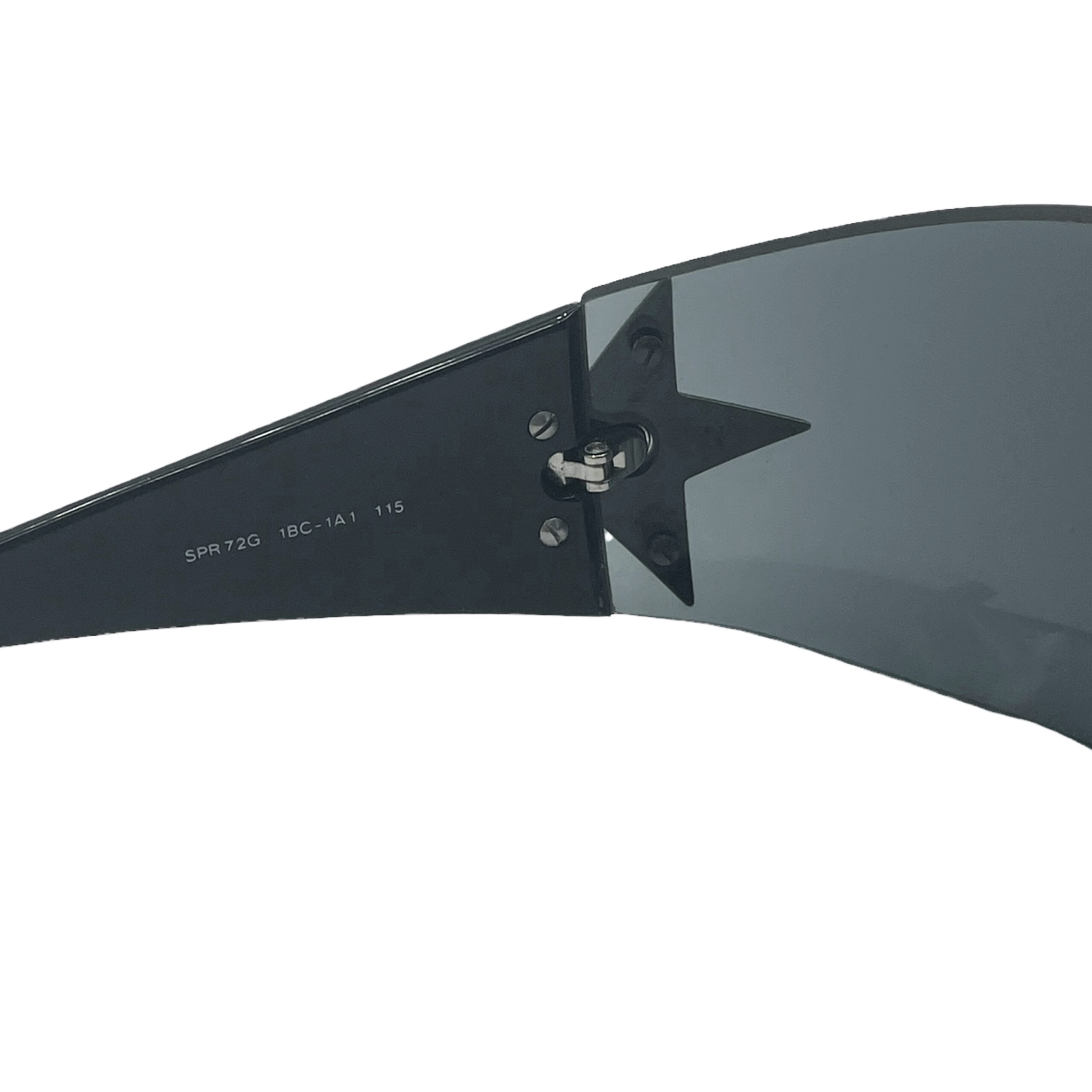 Prada Star Shield Sunglasses in Black / Silver – Nitryl