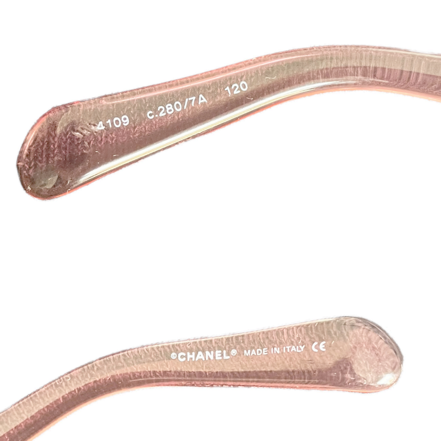 Chanel Rimless Logo Shield Sunglasses in Pink – Nitryl