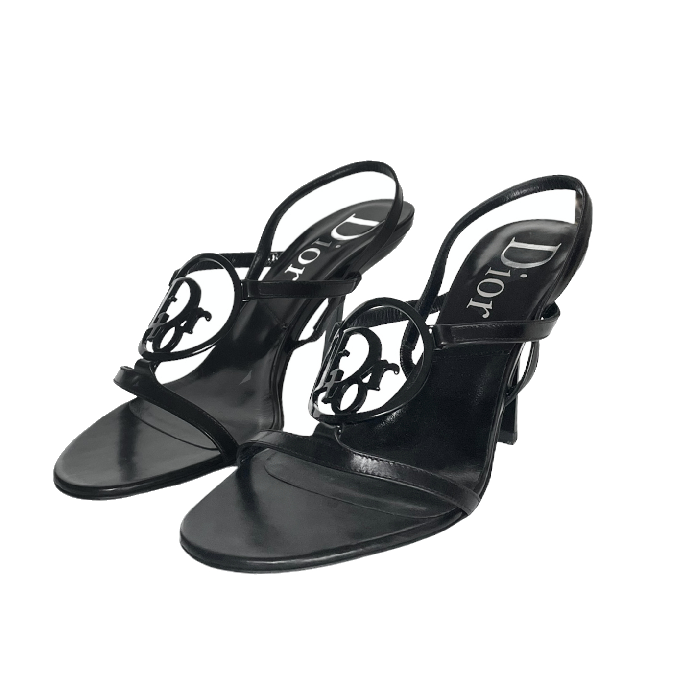 Dior Logo Heels in Black UK 5 – Nitryl