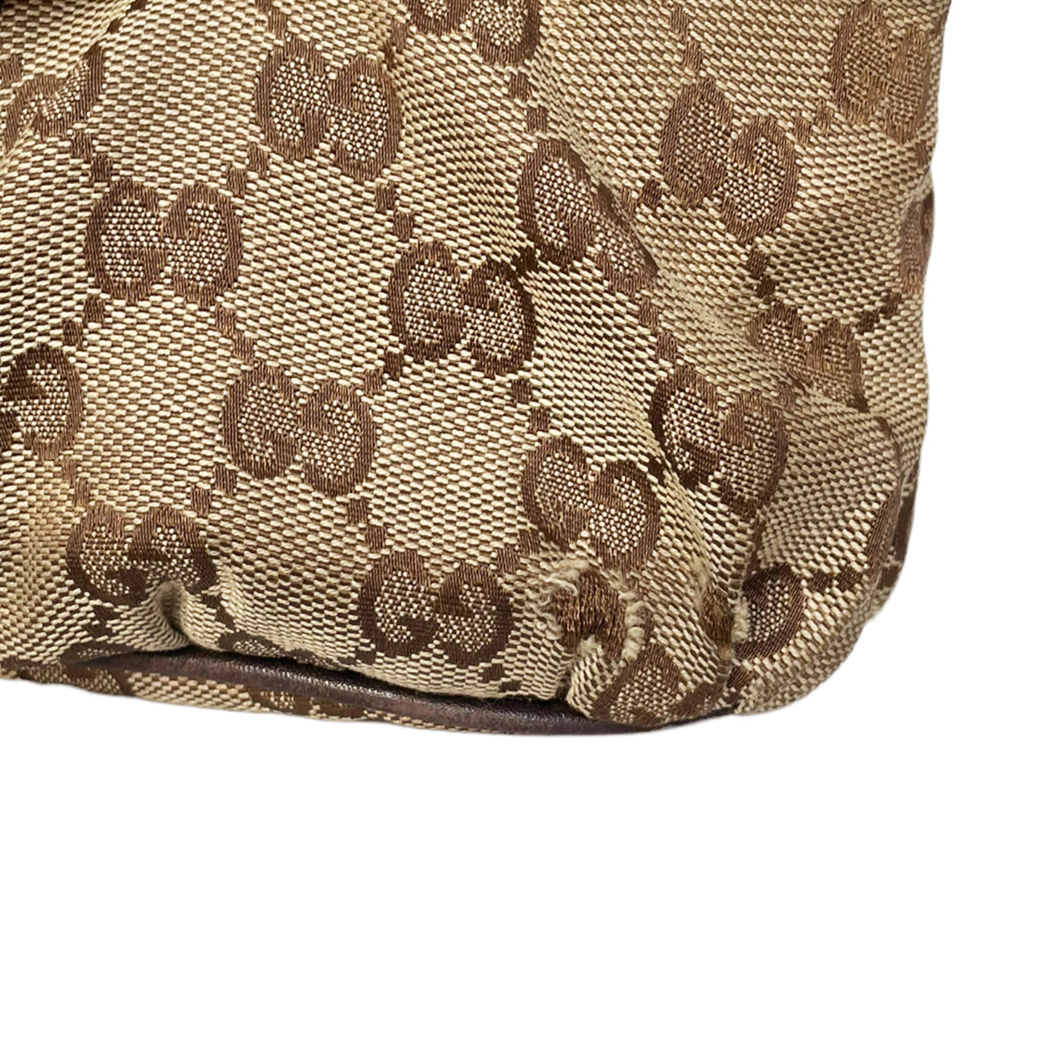 Gucci Monogram Mini Shoulder Bag in Beige / Brown – Nitryl
