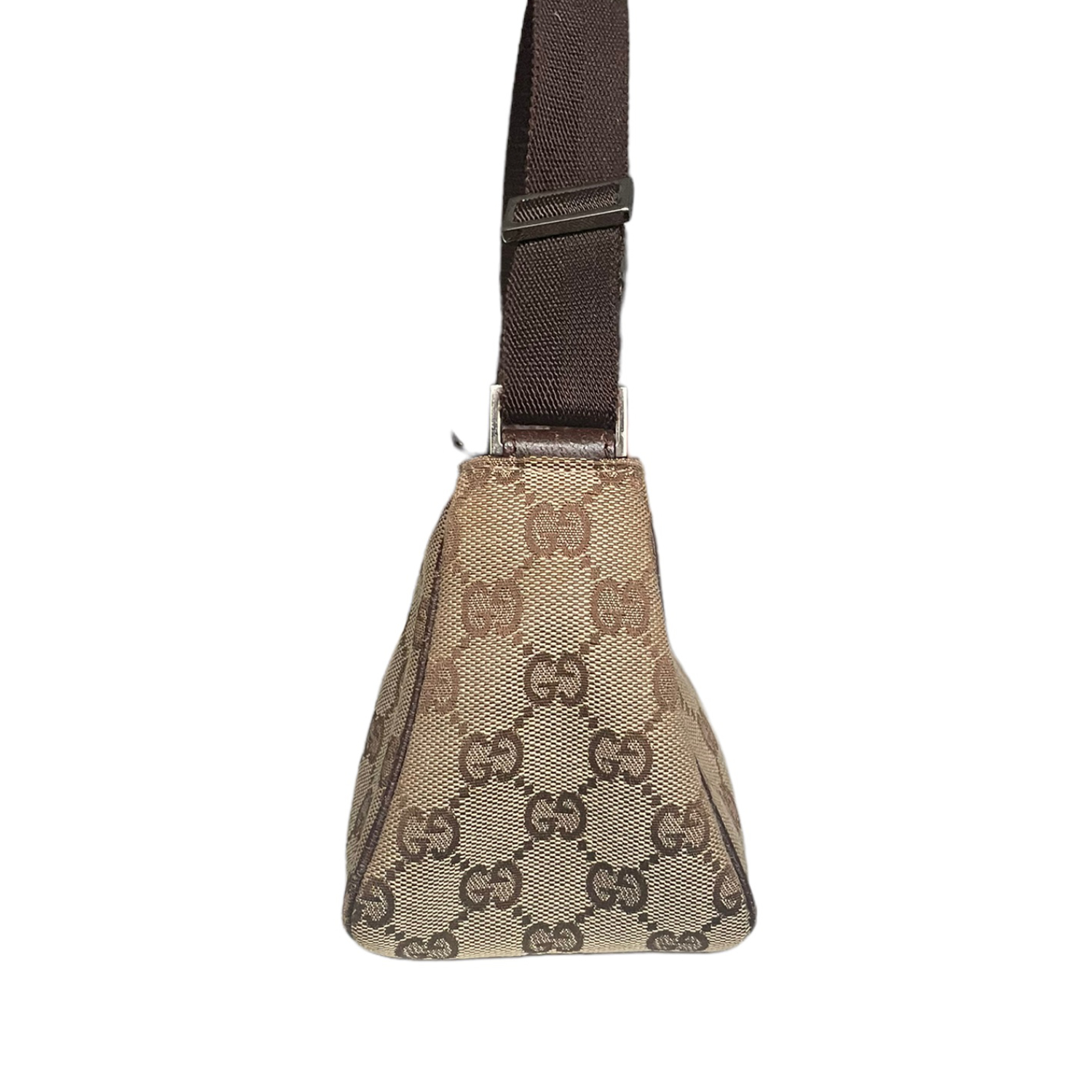 Gucci Monogram Mini Shoulder Bag in Beige / Brown – Nitryl