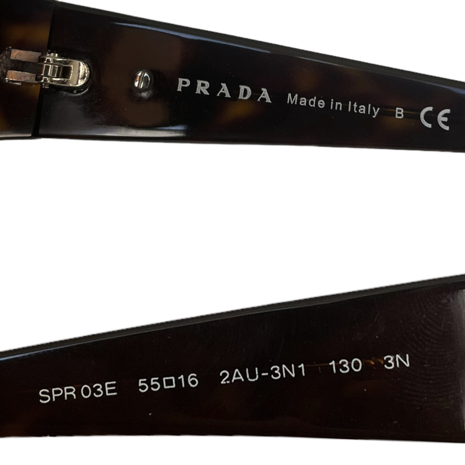 Prada Chunky Logo Sunglasses in Tortoiseshell Brown – Nitryl
