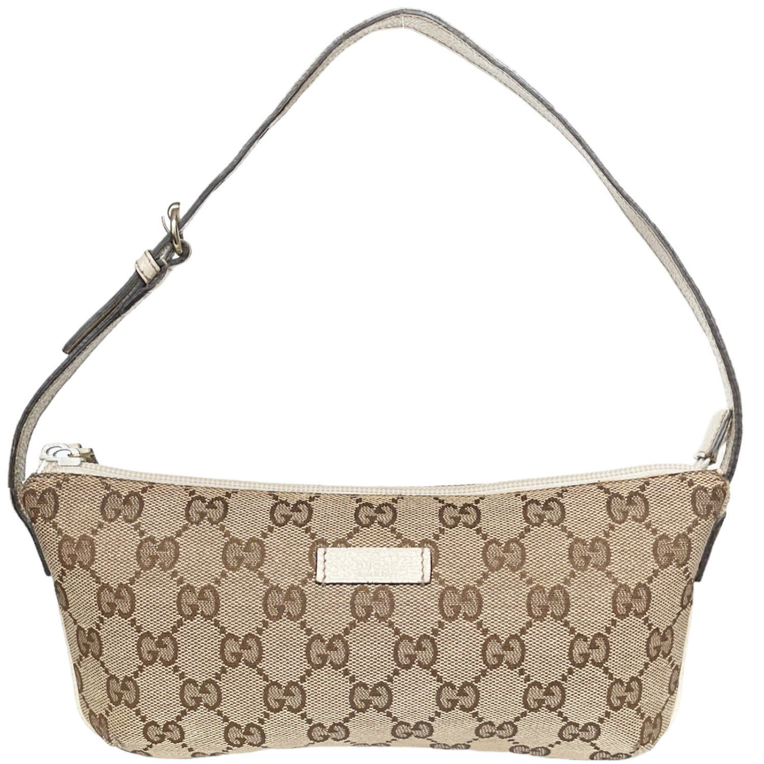 Gucci Monogram Shoulder Bag in Beige / Cream – Nitryl