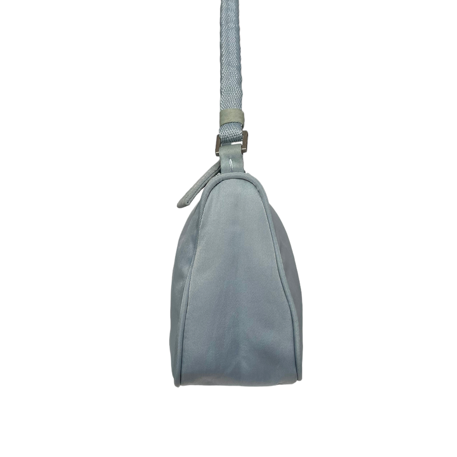 Prada Nylon Pochette Mini Shoulder Bag in Baby Blue – Nitryl