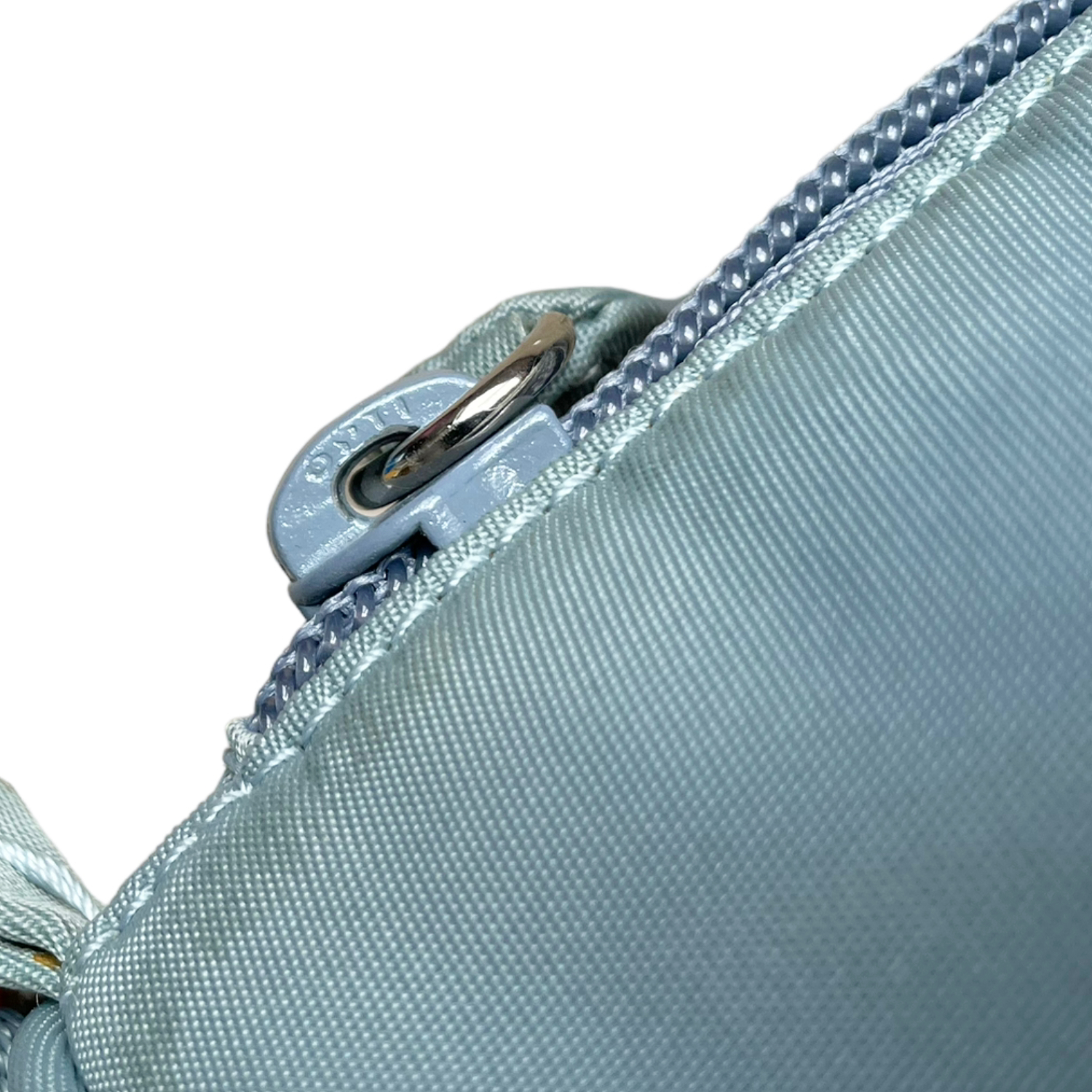 Prada Nylon Pochette Mini Shoulder Bag in Baby Blue – Nitryl