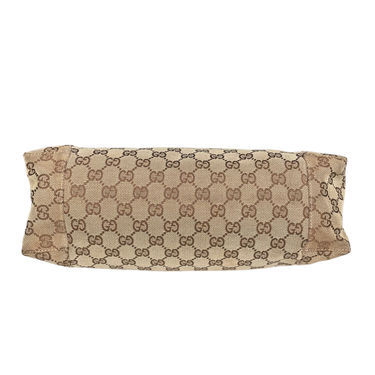 Gucci Monogram Shoulder Bag in Beige / Maroon – Nitryl