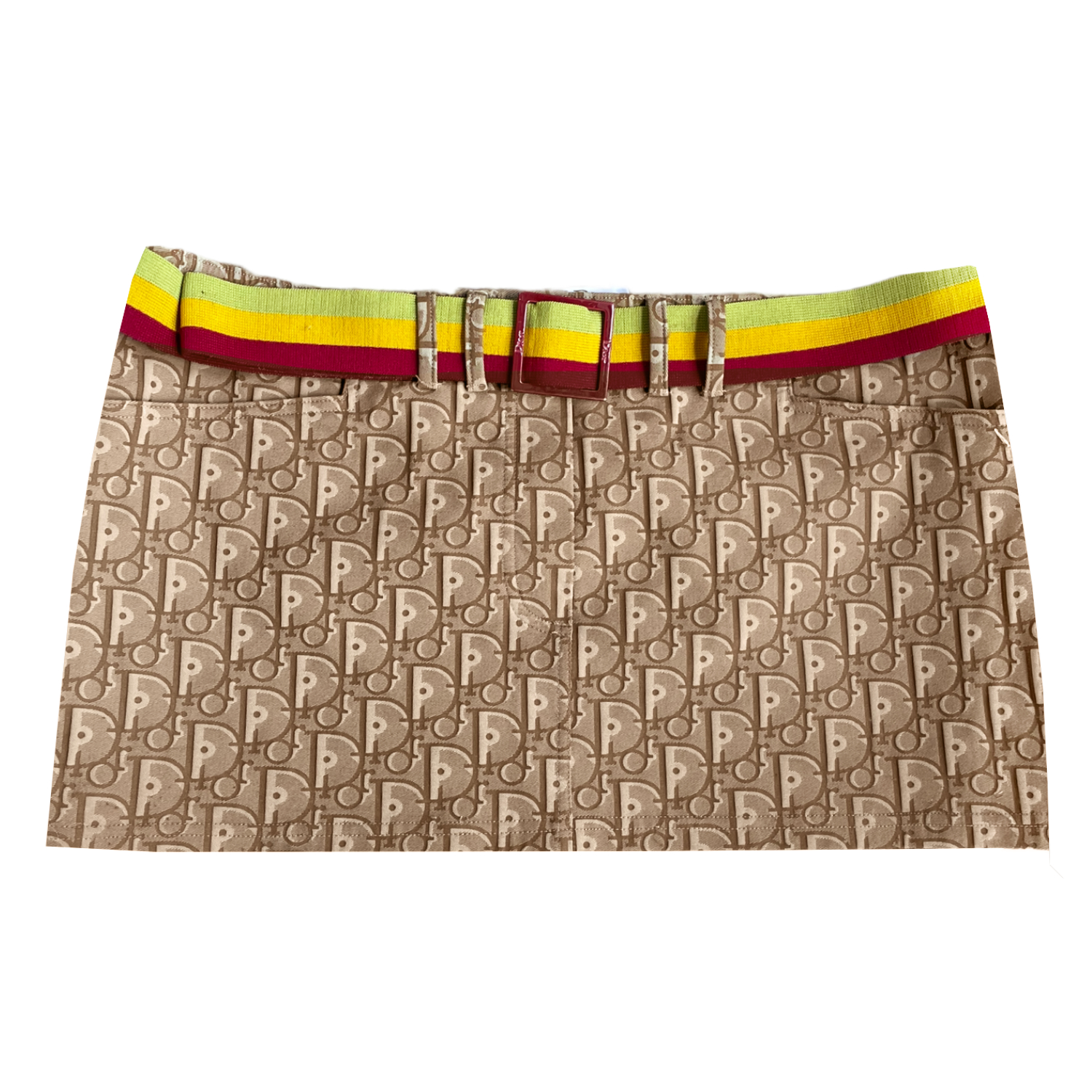 Dior Monogram Rasta Mini Skirt UK 12 – Nitryl