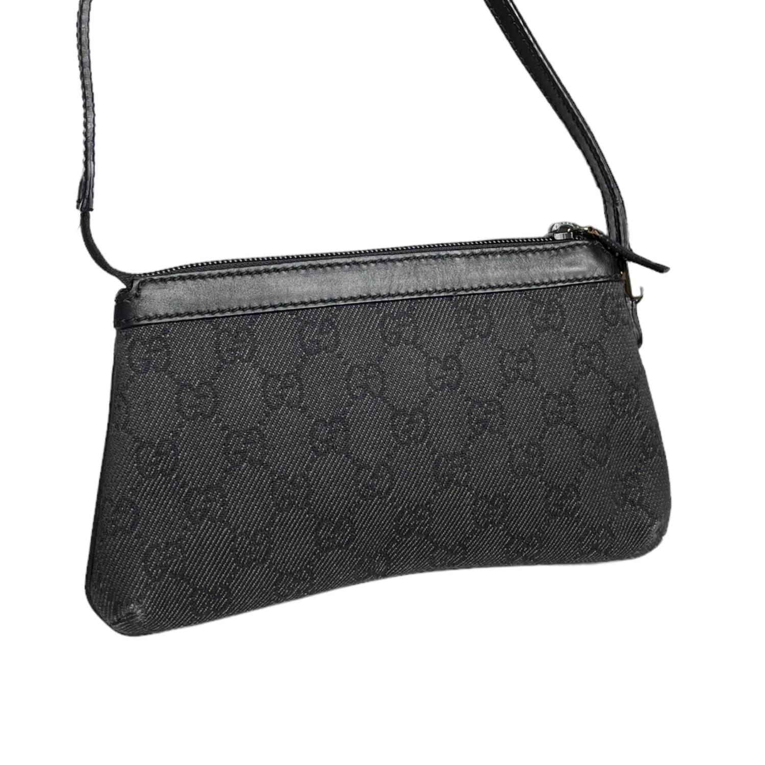 Gucci Monogram Mini Shoulder Bag in Black – Nitryl
