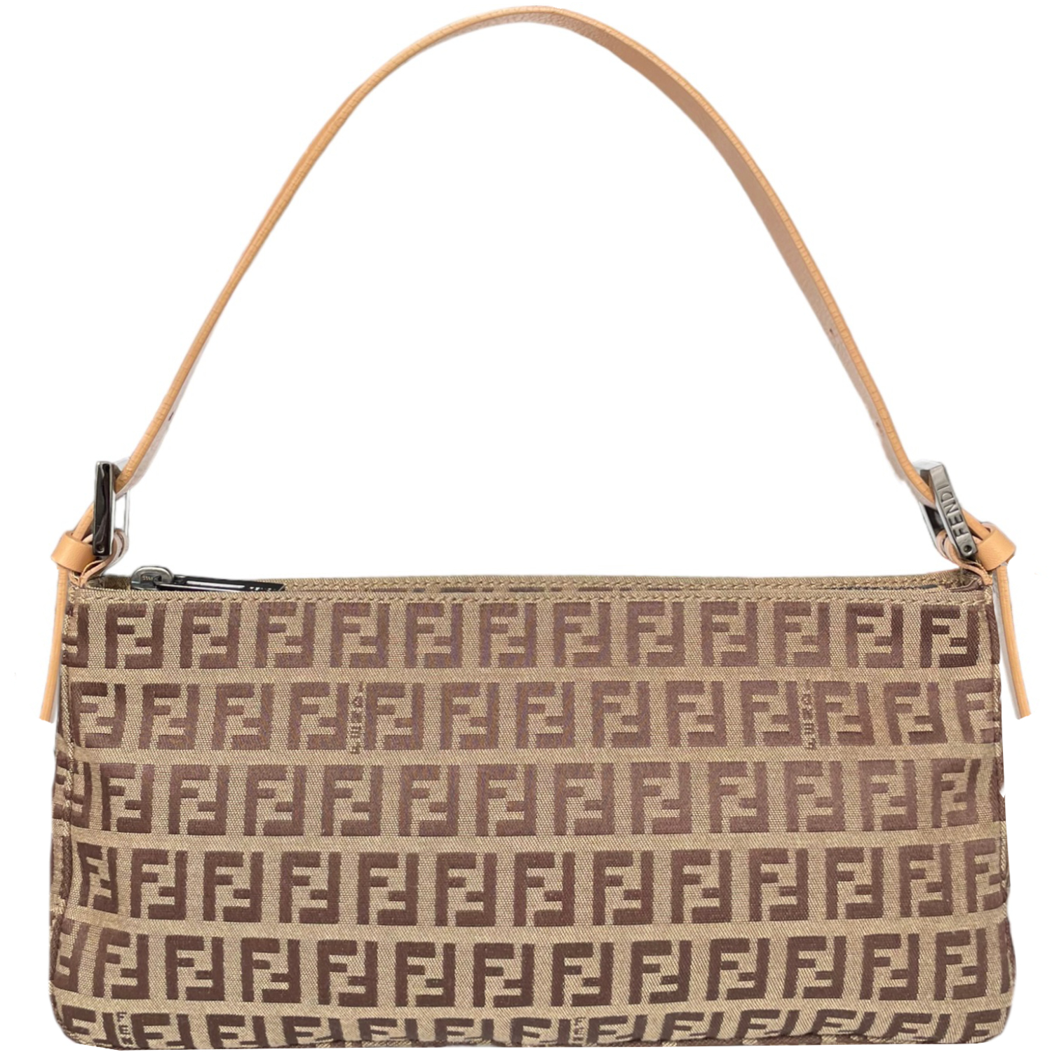 Fendi Monogram Shoulder Bag in Beige / Tan – Nitryl
