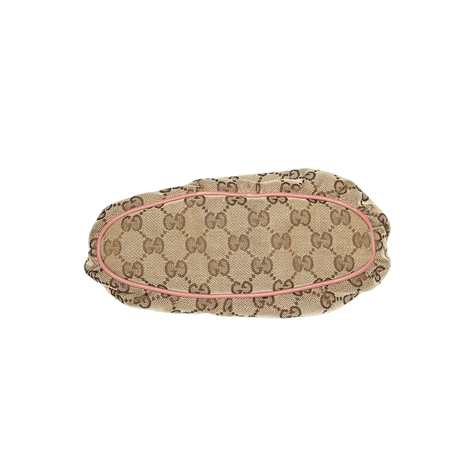 Gucci Monogram Mini Shoulder Bag in Beige / Pink – Nitryl