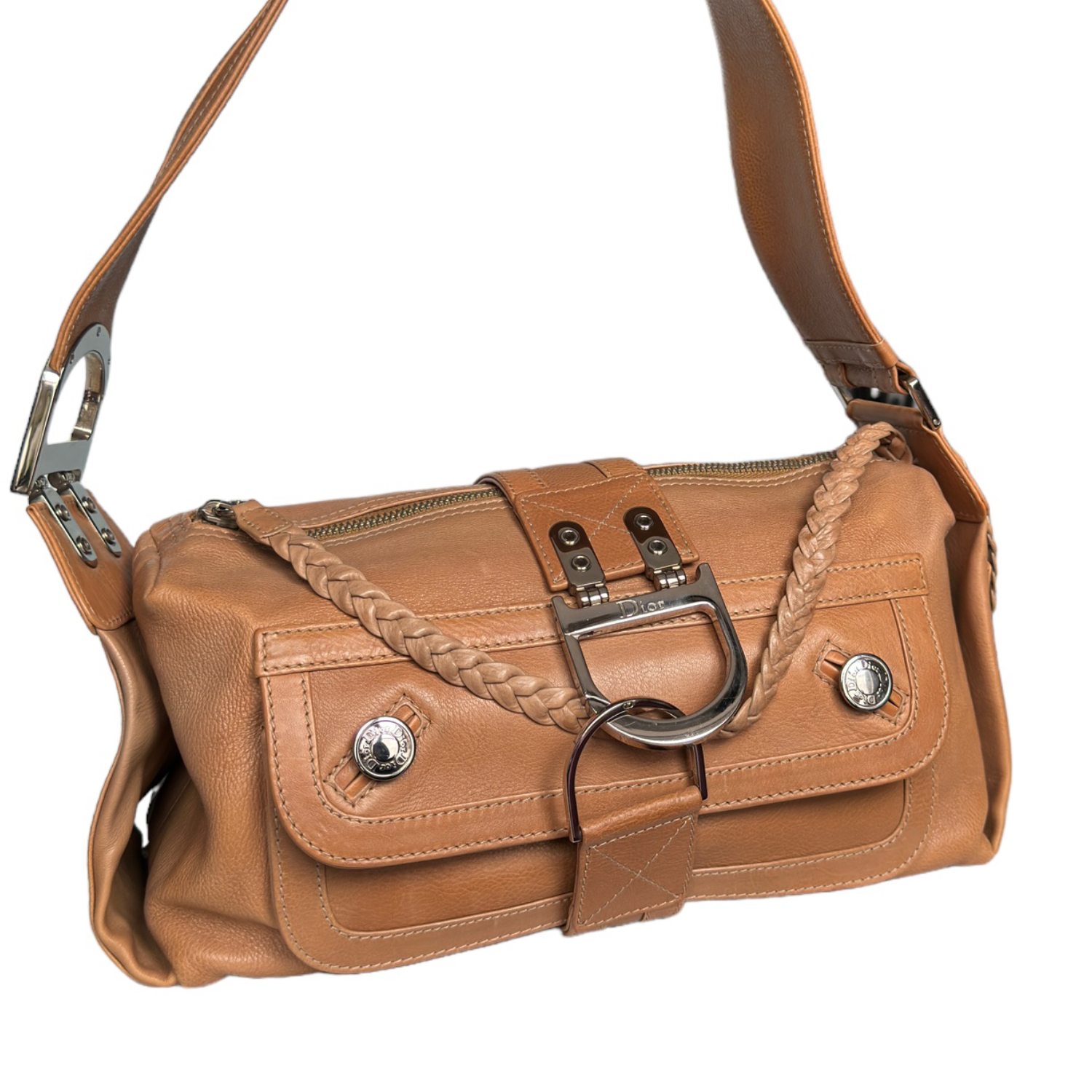 Dior Flight Shoulder Bag in Tan / Silver – Nitryl